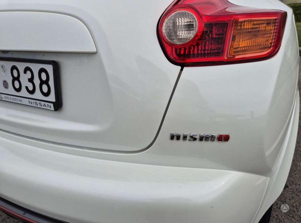 Nissan Juke 2014 Viļņa vietnē Balts Nissan Juke 2014 Viļņa, ar dzinēja tilpumu 1.62 L un nobraukumu 139 tūkst. km par 7760 €, foto 7 vietnē AUTOMOTO.COM.LV