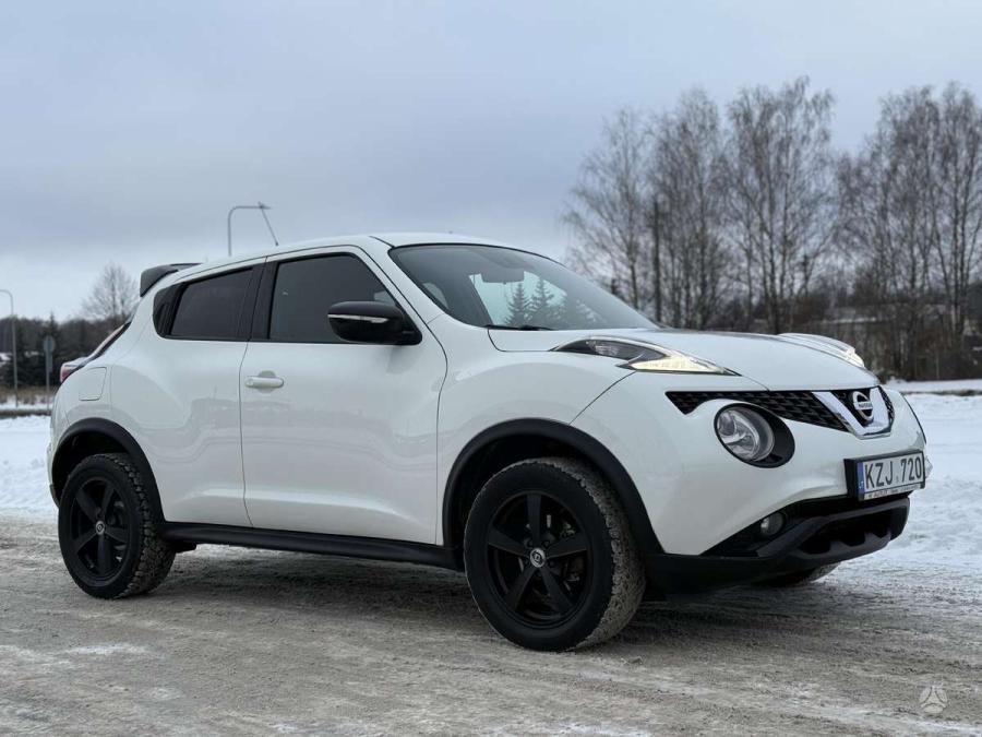 Balts Nissan Juke 2015 Panevēža, ar dzinēja tilpumu 1.20 L un nobraukumu 108 tūkst. km par 5950 €, foto 2 vietnē AUTOMOTO.COM.LV