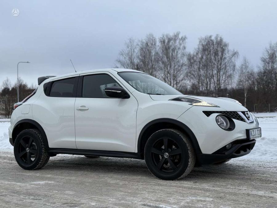 Balts Nissan Juke 2015 Panevēža, ar dzinēja tilpumu 1.20 L un nobraukumu 108 tūkst. km par 5950 €, foto 3 vietnē AUTOMOTO.COM.LV