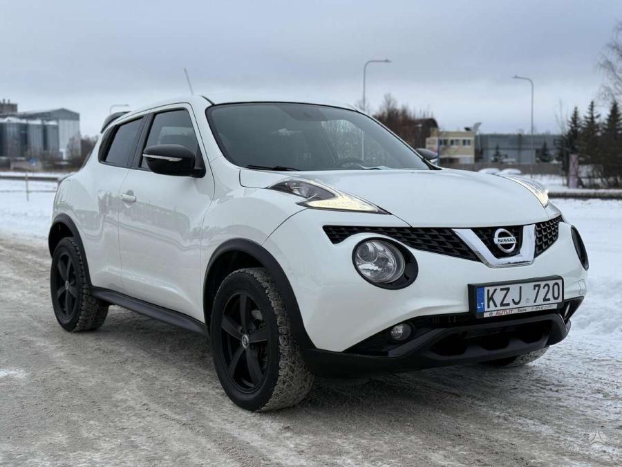 Balts Nissan Juke 2015 Panevēža, ar dzinēja tilpumu 1.20 L un nobraukumu 108 tūkst. km par 5950 €, foto 4 vietnē AUTOMOTO.COM.LV