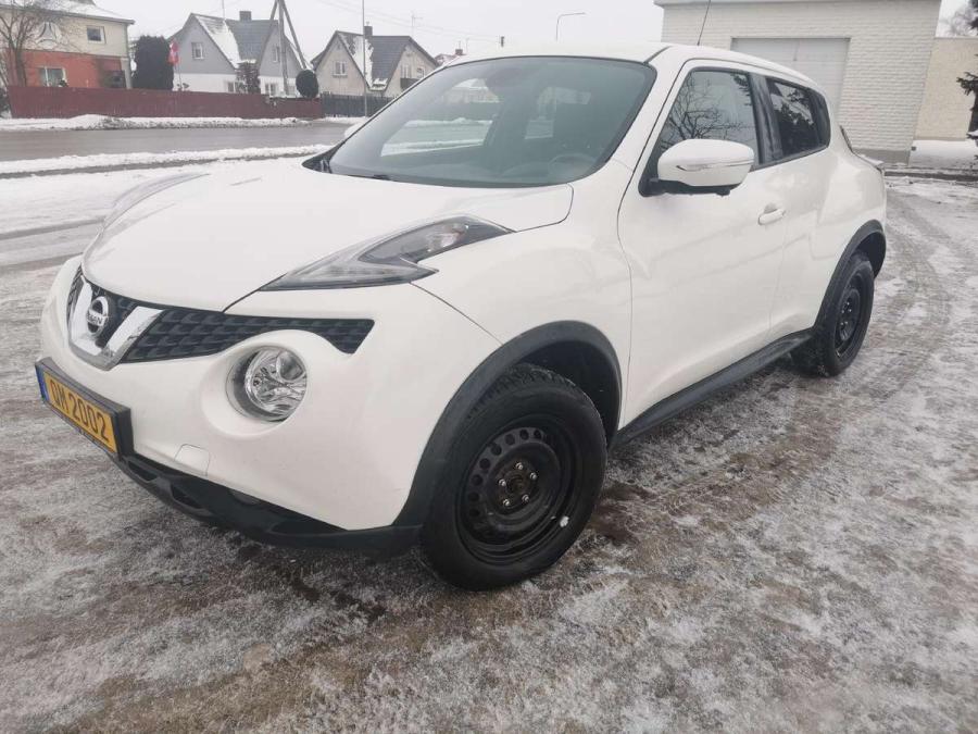 Balts Nissan Juke 2015 Marijampole, ar dzinēja tilpumu 1.20 L un nobraukumu 159 tūkst. km par 4599 €, foto 11 vietnē AUTOMOTO.COM.LV