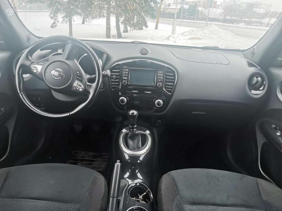 Balts Nissan Juke 2015 Marijampole, ar dzinēja tilpumu 1.20 L un nobraukumu 159 tūkst. km par 4599 €, foto 18 vietnē AUTOMOTO.COM.LV