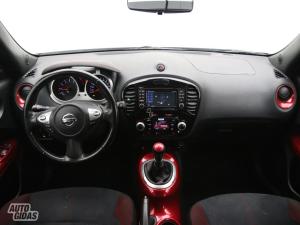 White Nissan Juke 2015 in Vilnius, with an engine capacity of 1.20 L and mileage of 179 thousand km for 7399 €, photo 3 on AUTOMOTO.COM.LV