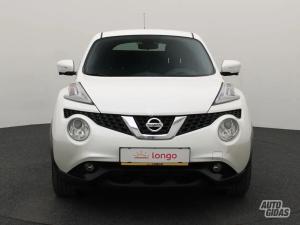 White Nissan Juke 2015 in Vilnius, with an engine capacity of 1.20 L and mileage of 179 thousand km for 7399 €, photo 4 on AUTOMOTO.COM.LV