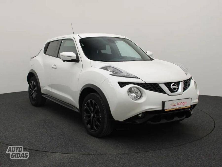 White Nissan Juke 2015 in Vilnius, with an engine capacity of 1.20 L and mileage of 179 thousand km for 7399 €, photo 11 on AUTOMOTO.COM.LV