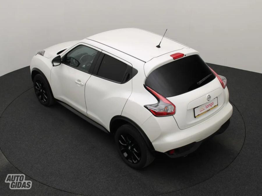 White Nissan Juke 2015 in Vilnius, with an engine capacity of 1.20 L and mileage of 179 thousand km for 7399 €, photo 13 on AUTOMOTO.COM.LV