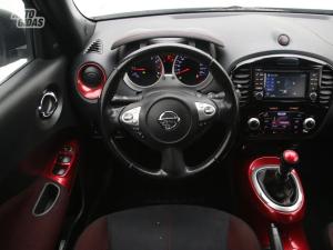 White Nissan Juke 2015 in Vilnius, with an engine capacity of 1.20 L and mileage of 179 thousand km for 7399 €, photo 18 on AUTOMOTO.COM.LV