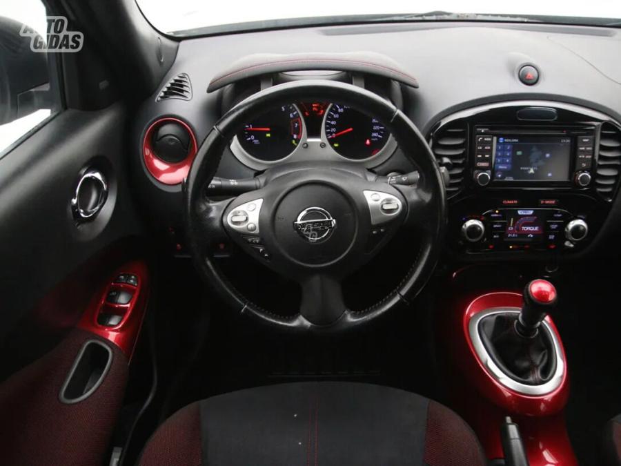 White Nissan Juke 2015 in Vilnius, with an engine capacity of 1.20 L and mileage of 179 thousand km for 7399 €, photo 18 on AUTOMOTO.COM.LV