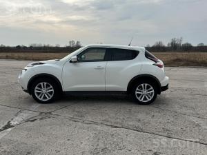 White Nissan Juke 2015 in Riga, with an engine capacity of 1.60 L and mileage of 0 thousand km for 7399 €, photo 3 on AUTOMOTO.COM.LV
