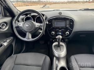 White Nissan Juke 2015 in Riga, with an engine capacity of 1.60 L and mileage of 0 thousand km for 7399 €, photo 13 on AUTOMOTO.COM.LV