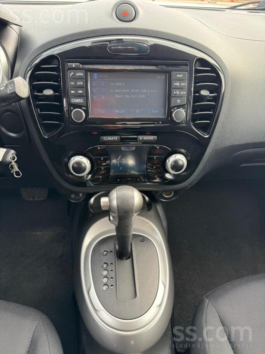 White Nissan Juke 2015 in Riga, with an engine capacity of 1.60 L and mileage of 0 thousand km for 7399 €, photo 20 on AUTOMOTO.COM.LV