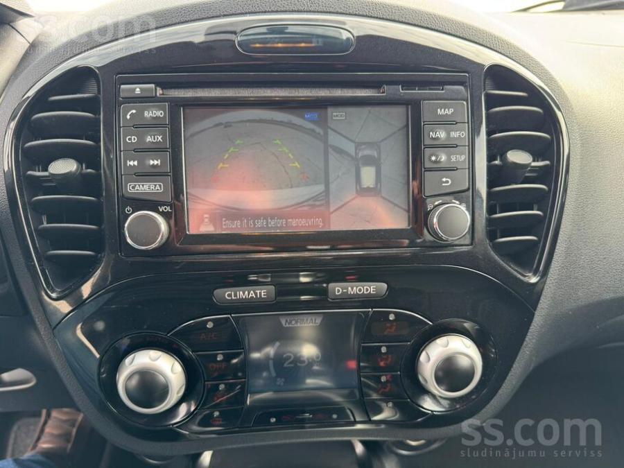 White Nissan Juke 2015 in Riga, with an engine capacity of 1.60 L and mileage of 0 thousand km for 7399 €, photo 21 on AUTOMOTO.COM.LV