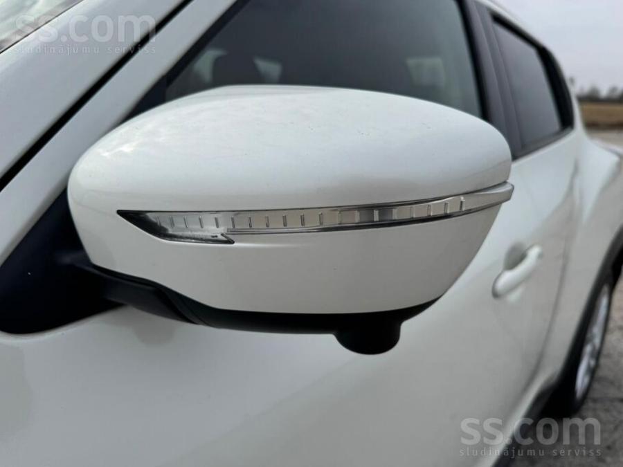White Nissan Juke 2015 in Riga, with an engine capacity of 1.60 L and mileage of 0 thousand km for 7399 €, photo 28 on AUTOMOTO.COM.LV