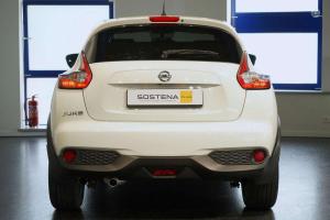 White Nissan Juke 2015 in Vilnius, with an engine capacity of 1.60 L and mileage of 92 thousand km for 7900 €, photo 7 on AUTOMOTO.COM.LV