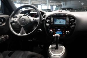 White Nissan Juke 2015 in Vilnius, with an engine capacity of 1.60 L and mileage of 92 thousand km for 7900 €, photo 15 on AUTOMOTO.COM.LV