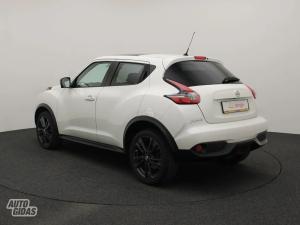 White Nissan Juke 2015 in Vilnius, with an engine capacity of 1.20 L and mileage of 145 thousand km for 8199 €, photo 8 on AUTOMOTO.COM.LV