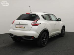 White Nissan Juke 2015 in Vilnius, with an engine capacity of 1.20 L and mileage of 145 thousand km for 8199 €, photo 9 on AUTOMOTO.COM.LV