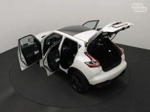 White Nissan Juke 2015 in Vilnius, with an engine capacity of 1.20 L and mileage of 145 thousand km for 8199 €, photo 14 on AUTOMOTO.COM.LV