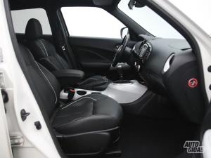White Nissan Juke 2015 in Vilnius, with an engine capacity of 1.20 L and mileage of 145 thousand km for 8199 €, photo 15 on AUTOMOTO.COM.LV