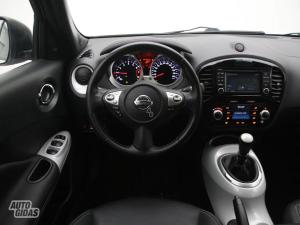 White Nissan Juke 2015 in Vilnius, with an engine capacity of 1.20 L and mileage of 145 thousand km for 8199 €, photo 18 on AUTOMOTO.COM.LV