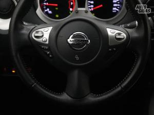 White Nissan Juke 2015 in Vilnius, with an engine capacity of 1.20 L and mileage of 145 thousand km for 8199 €, photo 19 on AUTOMOTO.COM.LV