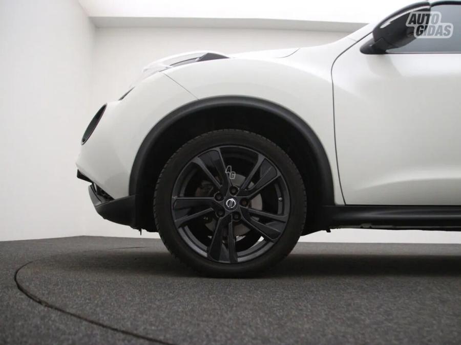 White Nissan Juke 2015 in Vilnius, with an engine capacity of 1.20 L and mileage of 145 thousand km for 8199 €, photo 29 on AUTOMOTO.COM.LV