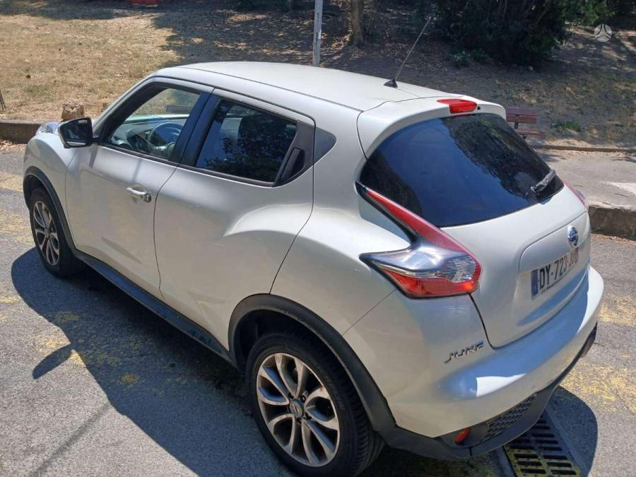 Balts Nissan Juke 2015 Tauragė, ar dzinēja tilpumu 1.46 L un nobraukumu 275 tūkst. km par 3700 €, foto 5 vietnē AUTOMOTO.COM.LV