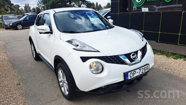 Balts Nissan Juke 2015 Rīga, ar dzinēja tilpumu 1.60 L un nobraukumu 153 tūkst. km par 6990 €, foto 3 vietnē AUTOMOTO.COM.LV