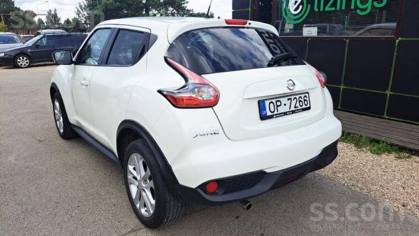 Balts Nissan Juke 2015 Rīga, ar dzinēja tilpumu 1.60 L un nobraukumu 153 tūkst. km par 6990 €, foto 4 vietnē AUTOMOTO.COM.LV