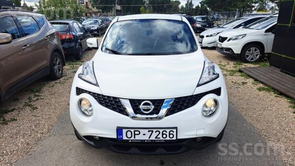 Balts Nissan Juke 2015 Rīga, ar dzinēja tilpumu 1.60 L un nobraukumu 153 tūkst. km par 6990 €, foto 5 vietnē AUTOMOTO.COM.LV