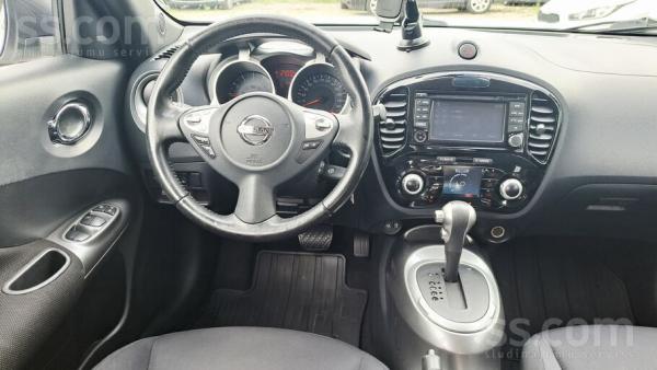 Balts Nissan Juke 2015 Rīga, ar dzinēja tilpumu 1.60 L un nobraukumu 153 tūkst. km par 6990 €, foto 8 vietnē AUTOMOTO.COM.LV