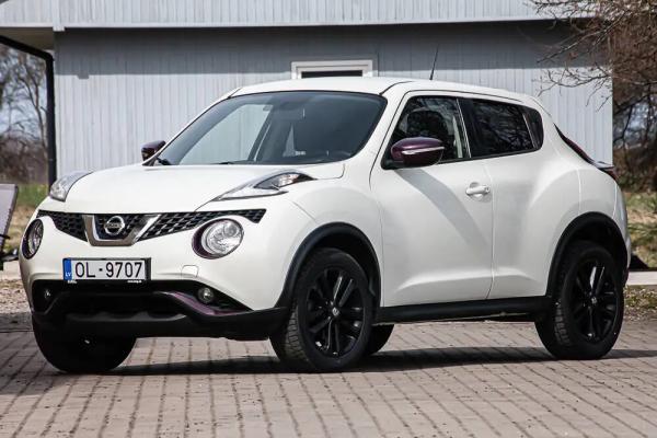 Balts Nissan Juke 2015 Tukums, ar dzinēja tilpumu 1.20 L un nobraukumu 140 tūkst. km par 8390 €, foto 1 vietnē AUTOMOTO.COM.LV