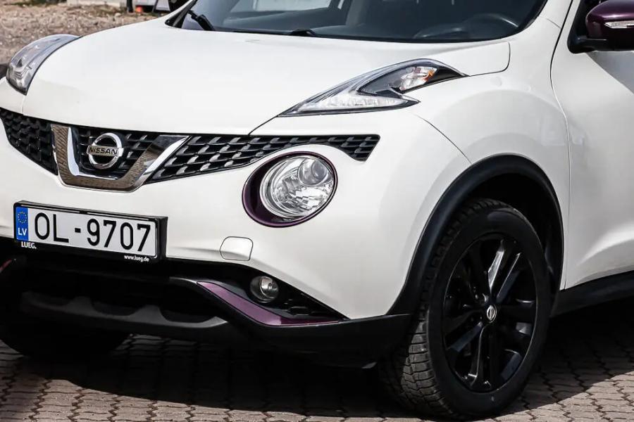 Balts Nissan Juke 2015 Tukums, ar dzinēja tilpumu 1.20 L un nobraukumu 140 tūkst. km par 8390 €, foto 8 vietnē AUTOMOTO.COM.LV