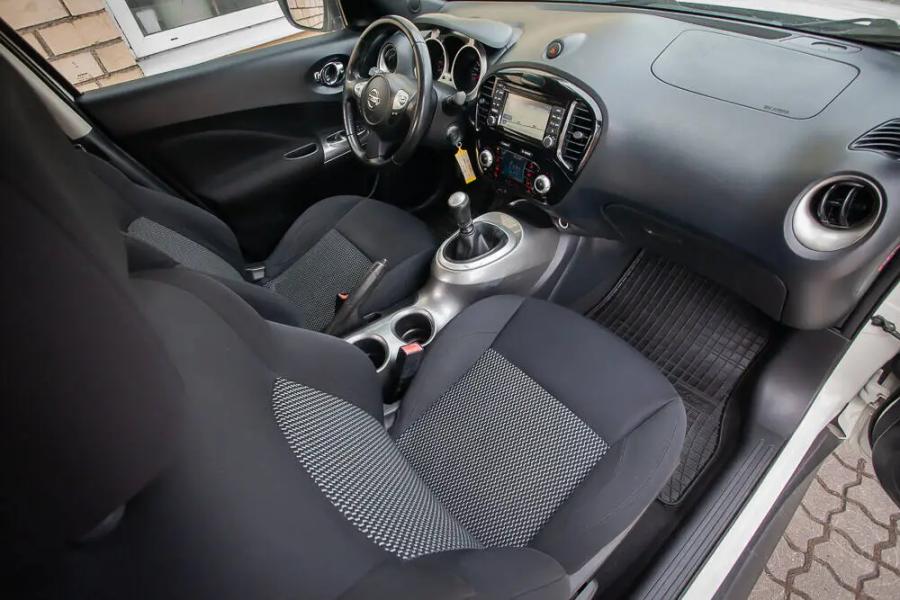 Balts Nissan Juke 2015 Tukums, ar dzinēja tilpumu 1.20 L un nobraukumu 140 tūkst. km par 8390 €, foto 15 vietnē AUTOMOTO.COM.LV