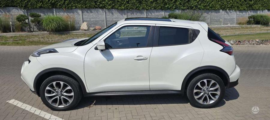 Balts Nissan Juke 2015 Tauragė, ar dzinēja tilpumu 1.20 L un nobraukumu 98 tūkst. km par 5800 €, foto 8 vietnē AUTOMOTO.COM.LV