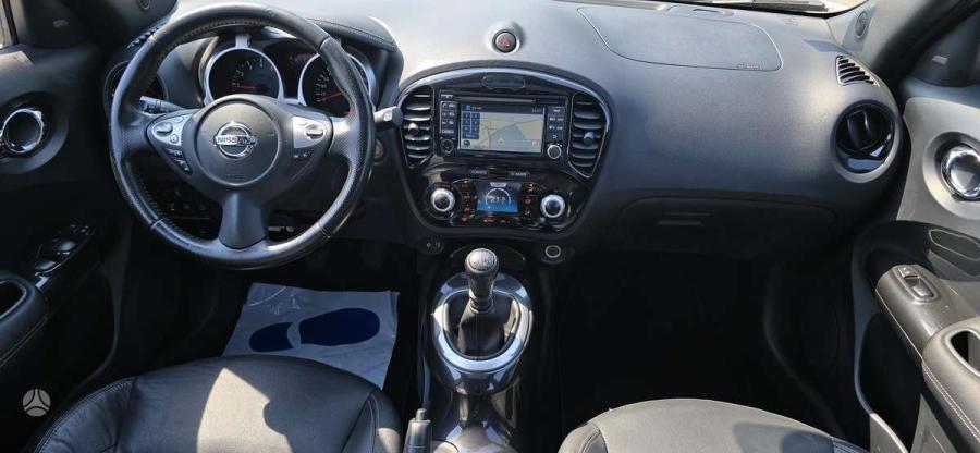 Balts Nissan Juke 2015 Tauragė, ar dzinēja tilpumu 1.20 L un nobraukumu 98 tūkst. km par 5800 €, foto 10 vietnē AUTOMOTO.COM.LV