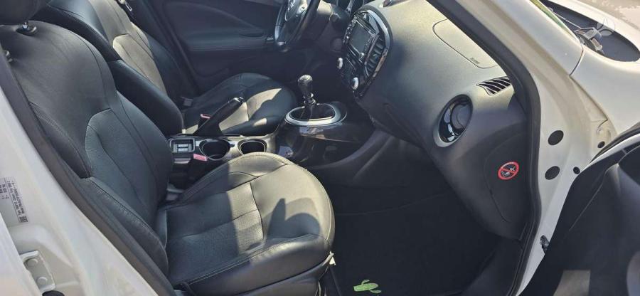 Balts Nissan Juke 2015 Tauragė, ar dzinēja tilpumu 1.20 L un nobraukumu 98 tūkst. km par 5800 €, foto 11 vietnē AUTOMOTO.COM.LV