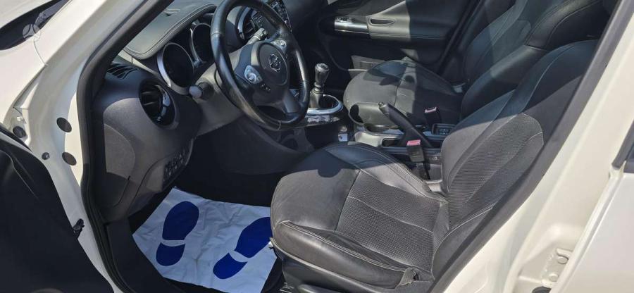 Balts Nissan Juke 2015 Tauragė, ar dzinēja tilpumu 1.20 L un nobraukumu 98 tūkst. km par 5800 €, foto 12 vietnē AUTOMOTO.COM.LV