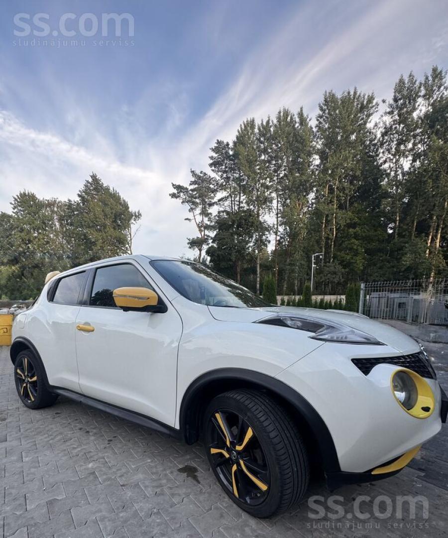 Balts Nissan Juke 2015 Rīga, ar dzinēja tilpumu 1.50 L un nobraukumu 153 tūkst. km par 7100 €, foto 3 vietnē AUTOMOTO.COM.LV