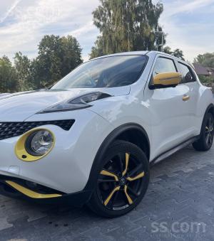 Balts Nissan Juke 2015 Rīga, ar dzinēja tilpumu 1.50 L un nobraukumu 153 tūkst. km par 7100 €, foto 4 vietnē AUTOMOTO.COM.LV