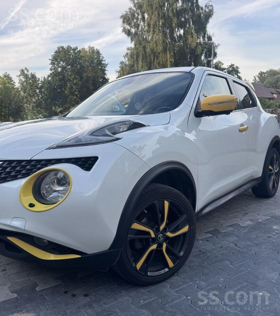 Balts Nissan Juke 2015 Rīga, ar dzinēja tilpumu 1.50 L un nobraukumu 153 tūkst. km par 7100 €, foto 4 vietnē AUTOMOTO.COM.LV