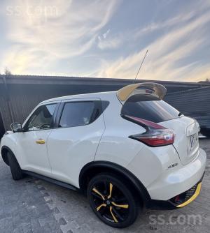 Balts Nissan Juke 2015 Rīga, ar dzinēja tilpumu 1.50 L un nobraukumu 153 tūkst. km par 7100 €, foto 6 vietnē AUTOMOTO.COM.LV