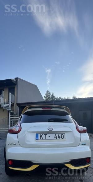 Balts Nissan Juke 2015 Rīga, ar dzinēja tilpumu 1.50 L un nobraukumu 153 tūkst. km par 7100 €, foto 7 vietnē AUTOMOTO.COM.LV