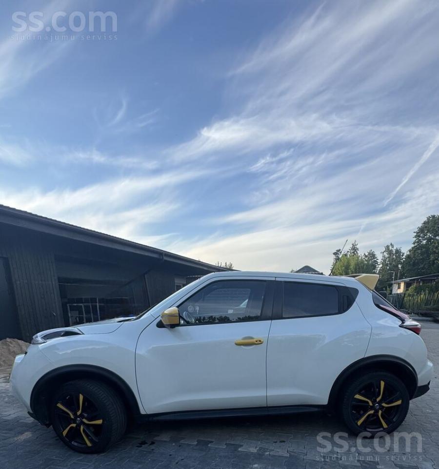 Balts Nissan Juke 2015 Rīga, ar dzinēja tilpumu 1.50 L un nobraukumu 153 tūkst. km par 7100 €, foto 9 vietnē AUTOMOTO.COM.LV