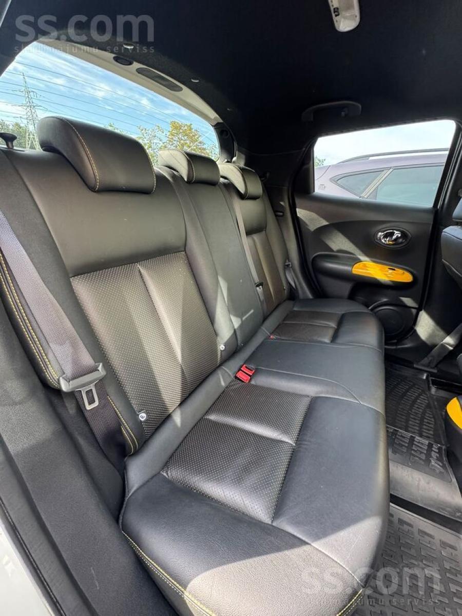 Balts Nissan Juke 2015 Rīga, ar dzinēja tilpumu 1.50 L un nobraukumu 153 tūkst. km par 7100 €, foto 16 vietnē AUTOMOTO.COM.LV