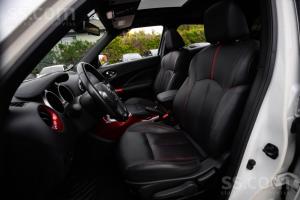 White Nissan Juke 2015 in Jelgava, with an engine capacity of 1.20 L and mileage of 121 thousand km for 7390 €, photo 15 on AUTOMOTO.COM.LV