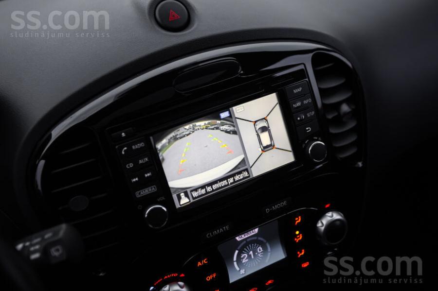 White Nissan Juke 2015 in Jelgava, with an engine capacity of 1.20 L and mileage of 121 thousand km for 7390 €, photo 22 on AUTOMOTO.COM.LV