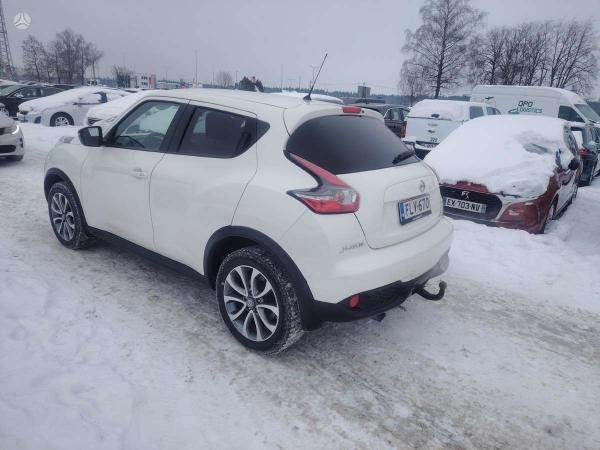 Balts Nissan Juke 2016 Tauragė, ar dzinēja tilpumu 1.20 L un nobraukumu 144 tūkst. km par 6300 €, foto 3 vietnē AUTOMOTO.COM.LV