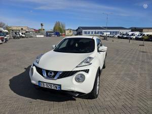 White Nissan Juke 2016 in Taurage, with an engine capacity of 1.50 L and mileage of 270 thousand km for 5600 €, photo  on AUTOMOTO.COM.LV