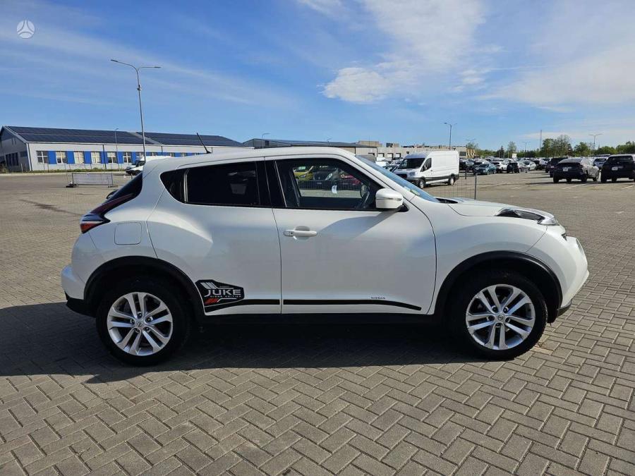 Balts Nissan Juke 2016 Tauragė, ar dzinēja tilpumu 1.50 L un nobraukumu 270 tūkst. km par 5600 €, foto 7 vietnē AUTOMOTO.COM.LV